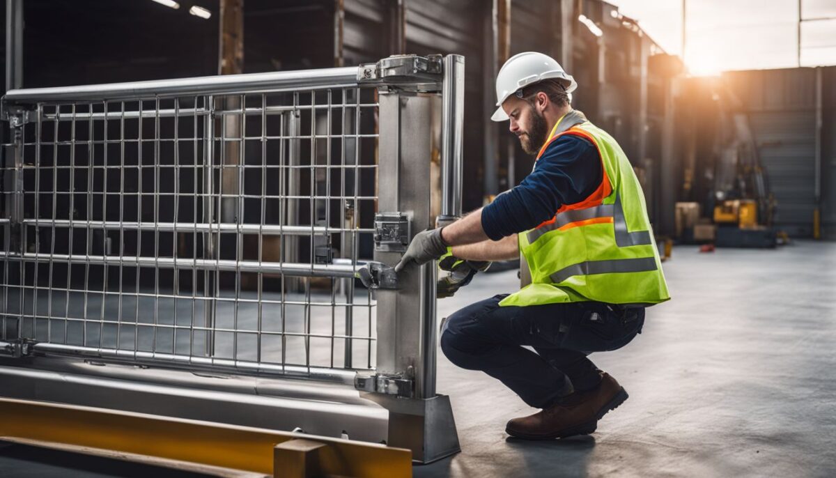 Discover the Secrets Behind V-Gate Barriers for Safer Loading Docks