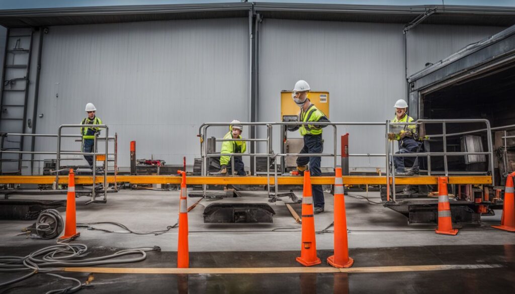 Keep Your Loading Docks Safe with Our Safety Barrier Support