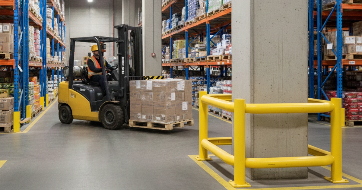 Bollards vs Column Guards for Impact Protection